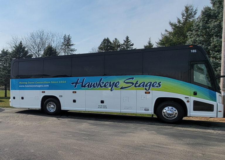 MCI Celebrates Hawkeye Stages’ 70th Anniversary with New Coach Delivery ...